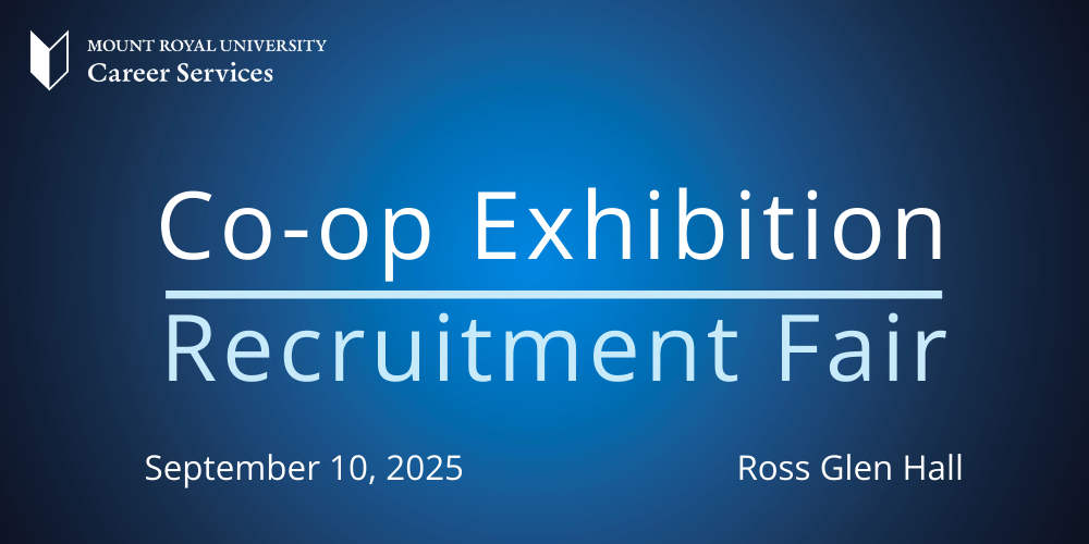 Mount Royal University - Career Services - Events and Workshops